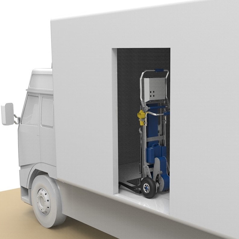 Электрическая лестничная тележка COSMOLIFT SCL170 – купить в Москве ...